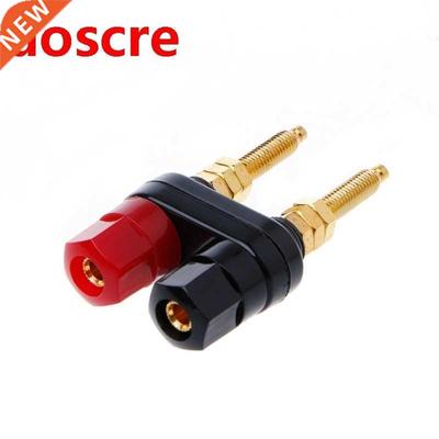 Gold Plated Banana Plug Connector Speaker Amplifier Extended
