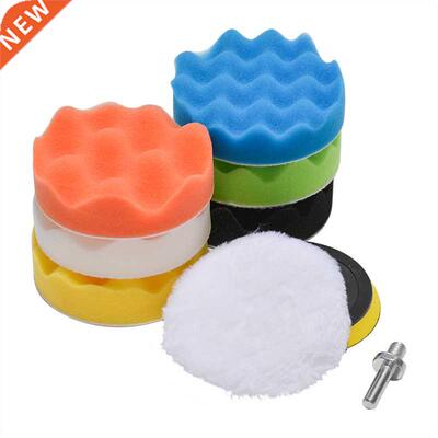 8Pcs 100mm Buffing Adhesive Backer Pad Gross Polishing Buffi