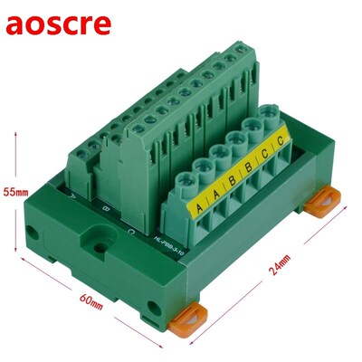 3 channels to 10 channels DIN Rail Mount and Panel Mount pow