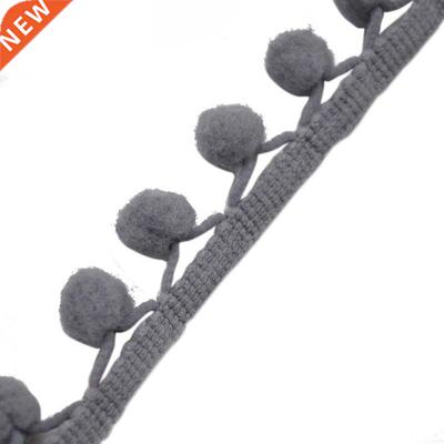 Lace Fabric 5 Yards Sewing Accessories Pompom Trim Pom Pom D