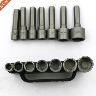 14pc Power Nut Driver Set Black Case Metric & Standard S