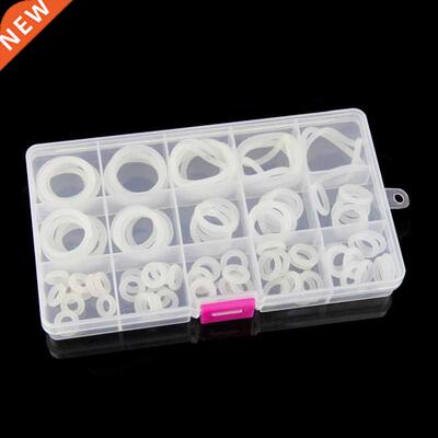 100pcs M12-M38 Silastic O Ring Washer Seals Set Heat-resisti