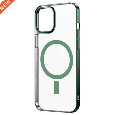 PC Smart Phone Magnetic Case Protective Cover Bumper Transpa