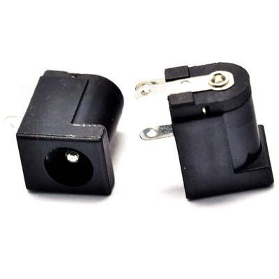 10Pcs DC-005 Black DC Power Jack Connector DC005 5.5*2.1mm 2