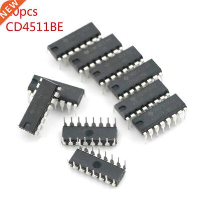 10pcs/lot CD4511BE / HCF4511 / HEF4511 / BCD Code - Seven-se