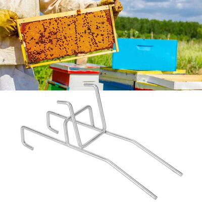 Bees Stainless Steel Honey Bucket Stand Holder Bee Honey Pou