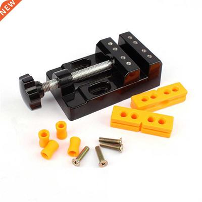Mini Jaw Bench Clamp Drill Press Vice Opening Parallel Table