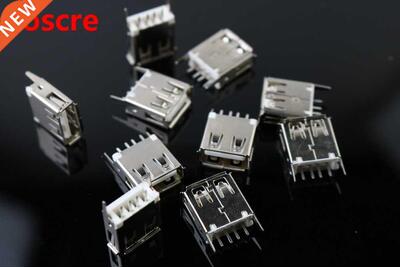 10pcs 13.7 vertical vertical USB socket USB-A m AF180 U