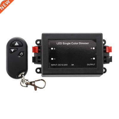 DC 12V Single Color LED Dimmer Controller + RF remote contro