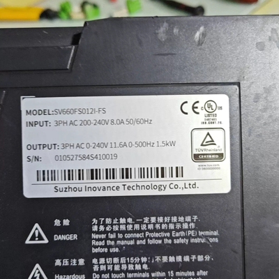 汇川伺服驱动器SV660FS012I-FS，三相输入，AC2 议价