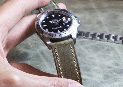 牛皮GT20mm22mm23mm手表带真皮