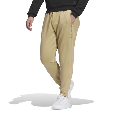 酷动城正品adidas 武极系列针织束口透气休闲运动长裤 IP4913