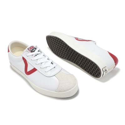 酷动城正品VANS Lx Sport Low73女子低帮小白鞋休闲鞋VN000D2JRED