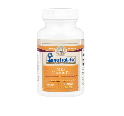 美国NutraLife  Mk7 维生素 K2 100 微克 365 片
