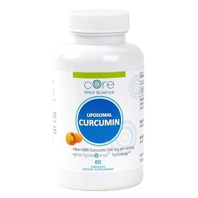 Core Med Science Liposomal Curcumin Capsules， 500mg - Pur