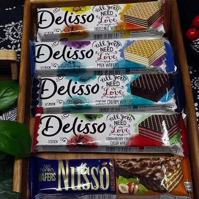 【限用日期2026.5.12】土耳其进口 奶油榛子/可可/巧克力威化饼干