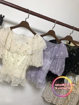 实拍真纯yuan人气刺绣蕾丝薄纱