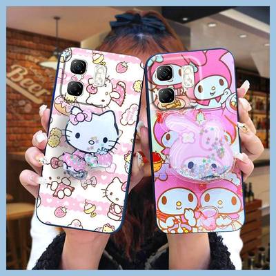 适用infinix Hot50i/Smart9/X6531/X6532手机壳质感防尘透明流沙