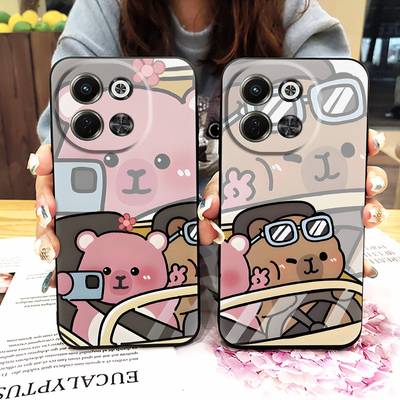 适用Tecno Spark30 5G/KL8/传音Pova6 Neo 5G手机壳散热青春搞怪