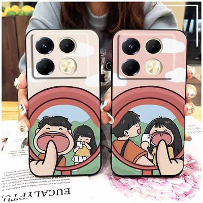 适用infinix Note40 5G/X6852手机壳全包边个性情侣散热趣味数码