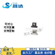 T型双轴承座 立式轴承座BGMWB6002 6004 6005 6006光轴支撑座