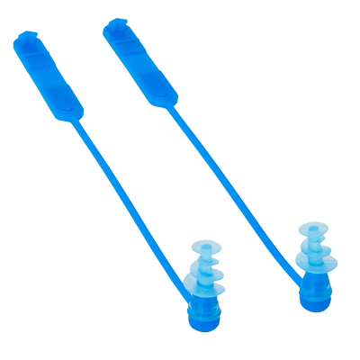 阿瑞娜带绳防丢防水舒适硅胶耳塞