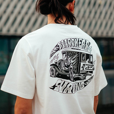 原创长短袖透气纯棉汗衫