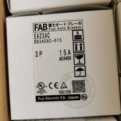 Fuji塑壳断路器空气开关EA33AC/SA33AC 30A10A15A20A