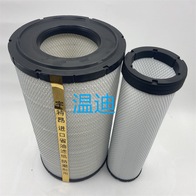 适配PU2851龙工225E空滤三一235新205徐工230C挖掘机215C空气滤芯