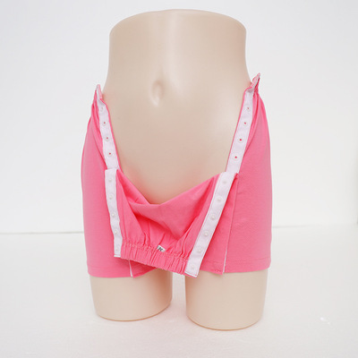 易穿脱病人内裤暗扣款方便骨折术