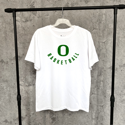 NCAA俄勒冈大学美式篮球运动短袖t恤学生健身跑步宽松半袖上衣男