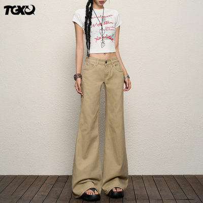 TGXQ美式牛仔裤女2025新