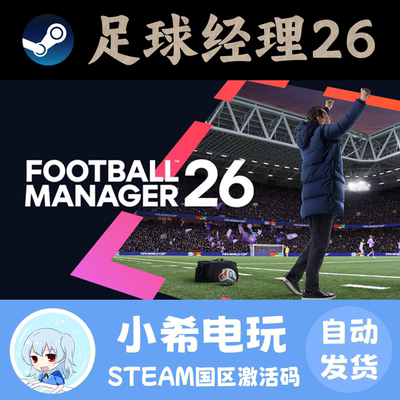 Steam足球经理26国区正版CDKEY