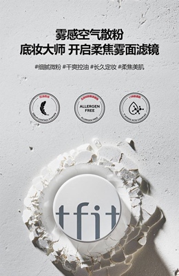 绝版韩国进口Tfit丝绸柔焦散粉清透定妆持久控油防水遮瑕蜜粉饼7g