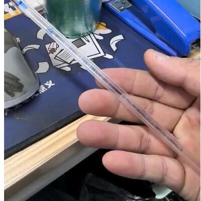 ic芯片管 pvc塑料防静电 贴片空管 MSOP8 MSOP10 0.6厚  3.0MM 新