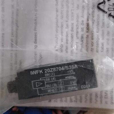 议价现货原装正品Baumer 堡盟 IWFK 20Z8704/S35A 电感式测距传感