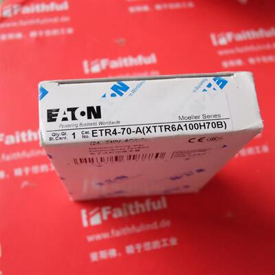 议价Eaton Moeller ETR4-70-A 莫勒全新时间继电器 XTTR6A100