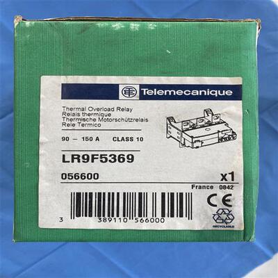 议价施耐德LR9F5369热过载保护继电器056600整定电流90-150A过流