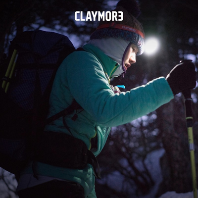 CLAYMORE头灯Heady+户外徒步露营夜钓轻量化星冠plus头灯松紧绑带