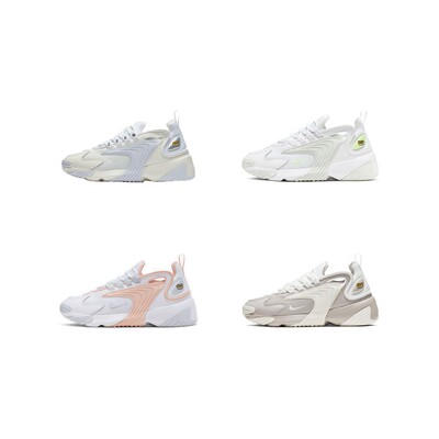 【攀登】NikeZoom2K疾速泡棉合成革织物厚底复古中低帮老爹鞋女款