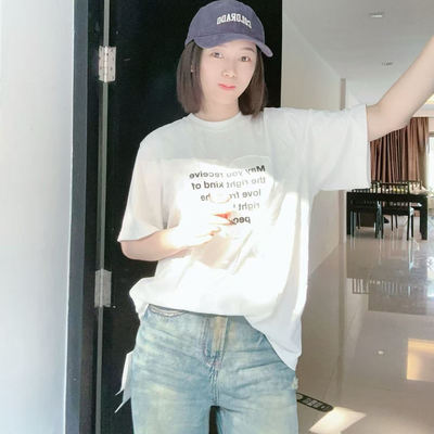 【潇潇&愿你所爱皆为良人&可机洗】长55  春夏新款上衣Q240750