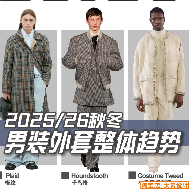 C338男装2025-26秋冬男装外套服装设计款式图片 时尚潮流资讯素材