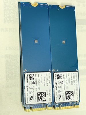 西数 SN520 256g M.2 2280 nvme 双口nvme pcie3.0×2 全新零通电
