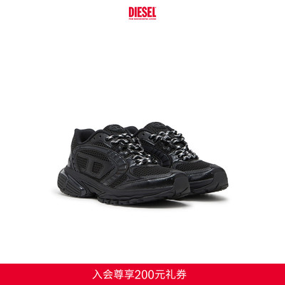 DIESEL男士系带网面运动鞋休闲鞋Y03593P8136