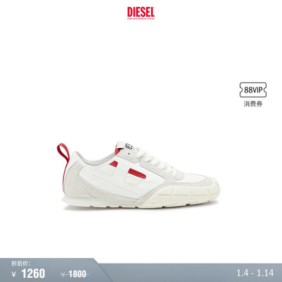 [折扣]DIESEL女士S-PAGODHA休闲系带运动鞋Y03687P8404