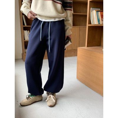 新款色抽绳松紧thMorning早秋撞