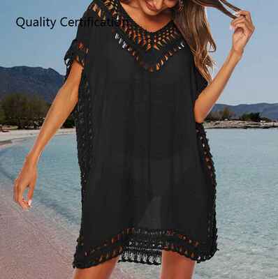 Beachwear Swimwear Hollow Out Beach Dress