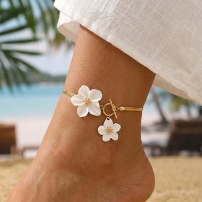 Foot chain Bohemian vacation style simple accessory休闲脚链