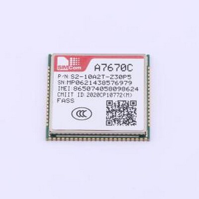 A7670C-FASS 2G/3G/4G/5G模块 4G模块 SMD,24x24mm