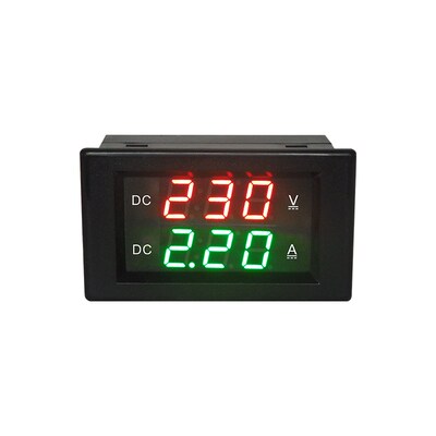 YB4835VA 直流数显电压表电流表DC20A数字mA毫安表头交流220V供电